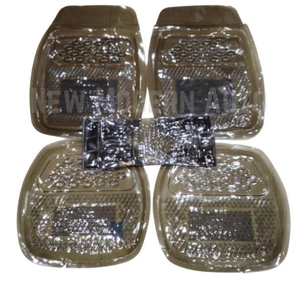 Universal PVC Smoke Floor Mats | 5 Pcs – New Modern Auto